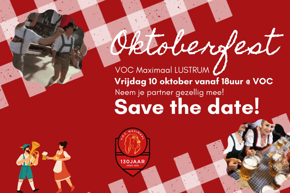 Save the date: 10 oktober · V.O.C. Rotterdam